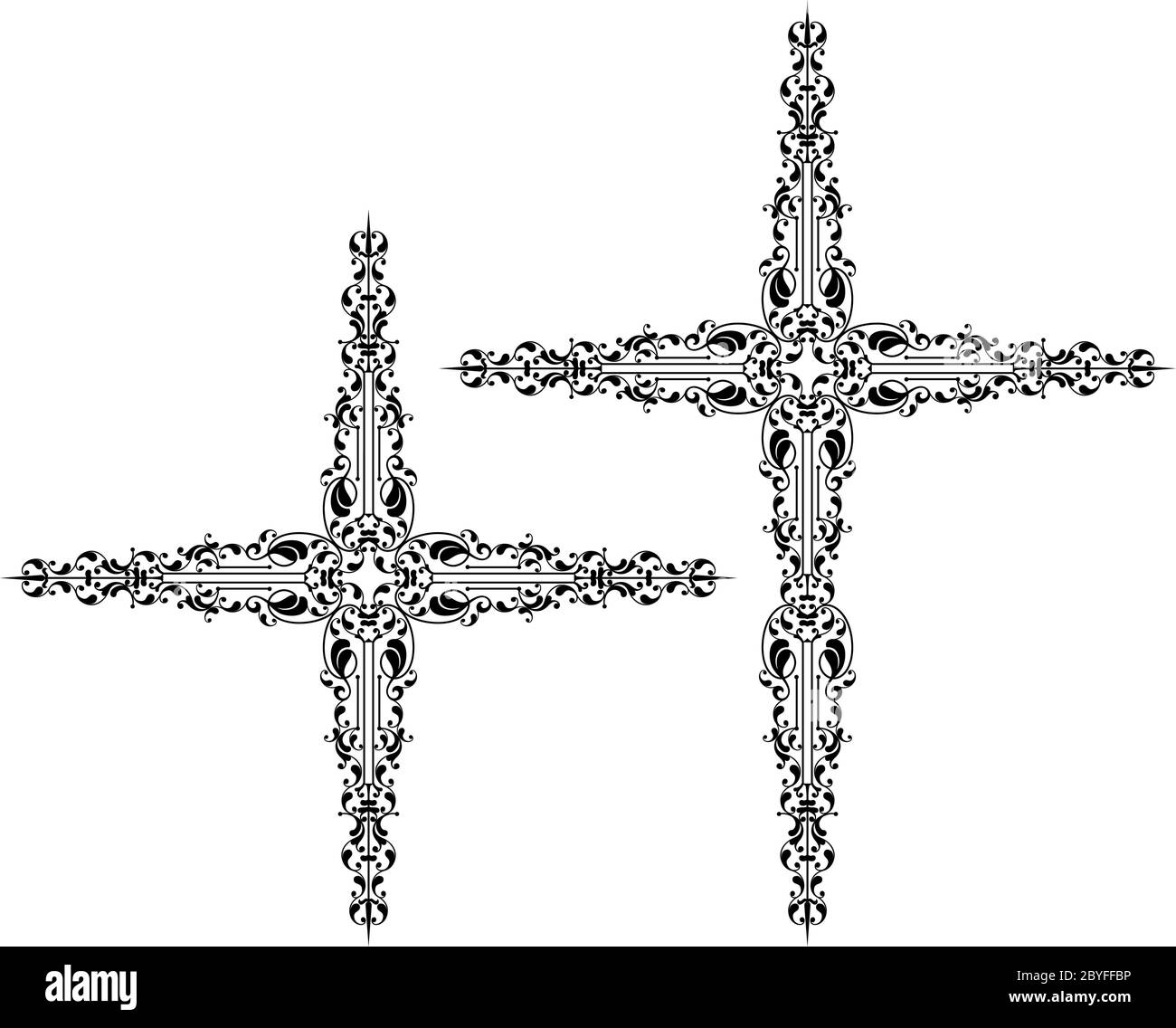 Christian Cross Design Vector Art Stock Vector Image & Art - Alamy