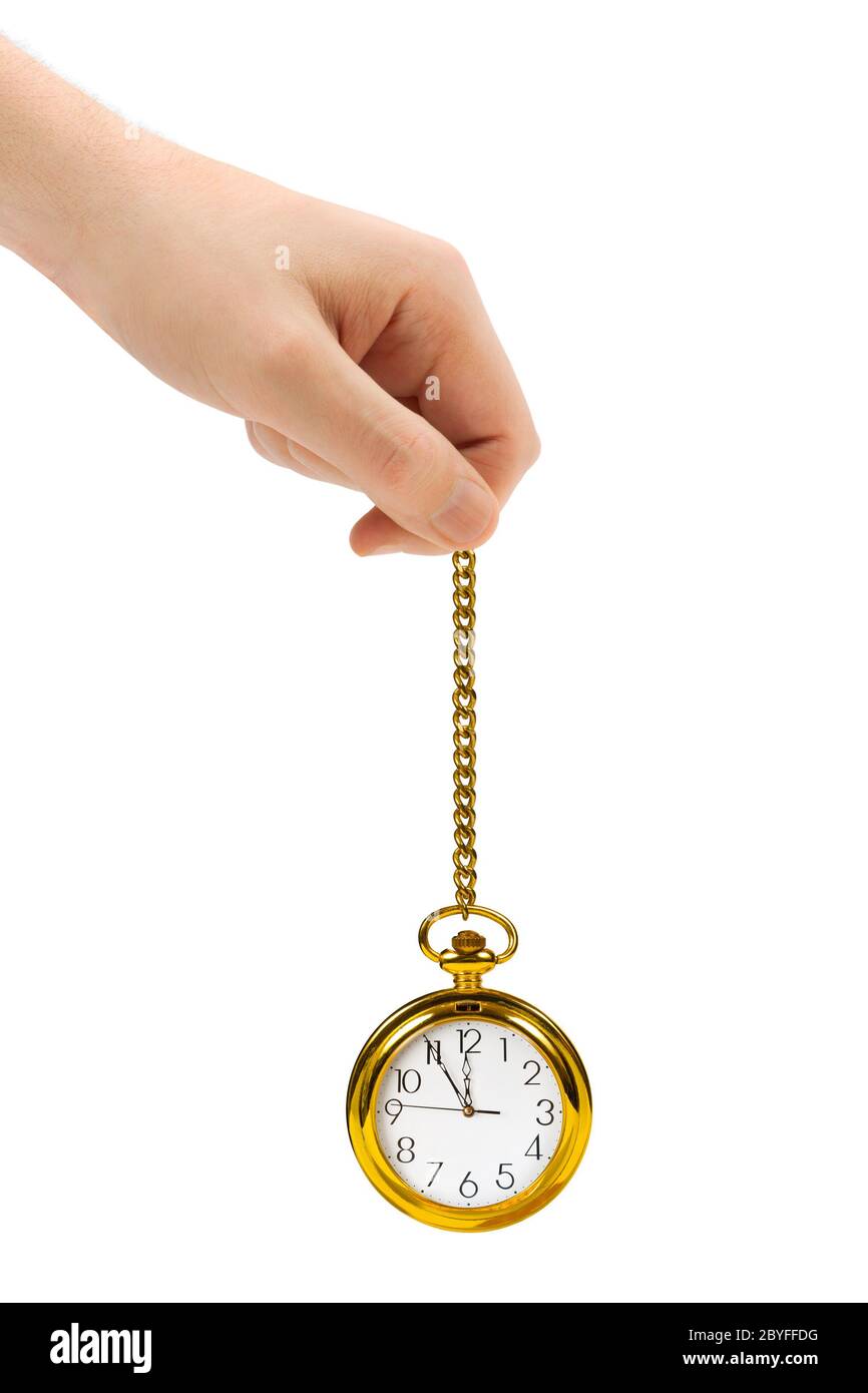 Pocket watch man Cut Out Stock Images & Pictures - Alamy