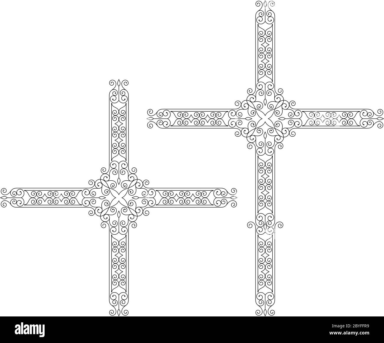Christian Cross Design Vector Art Stock Vector Image & Art - Alamy