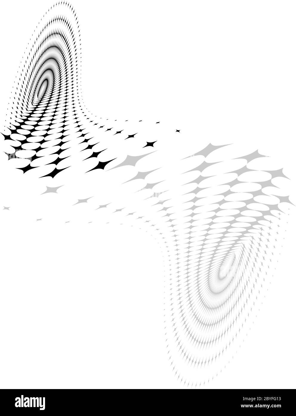 Background Composition, Web Template (Halftone) Vector Illustration ...