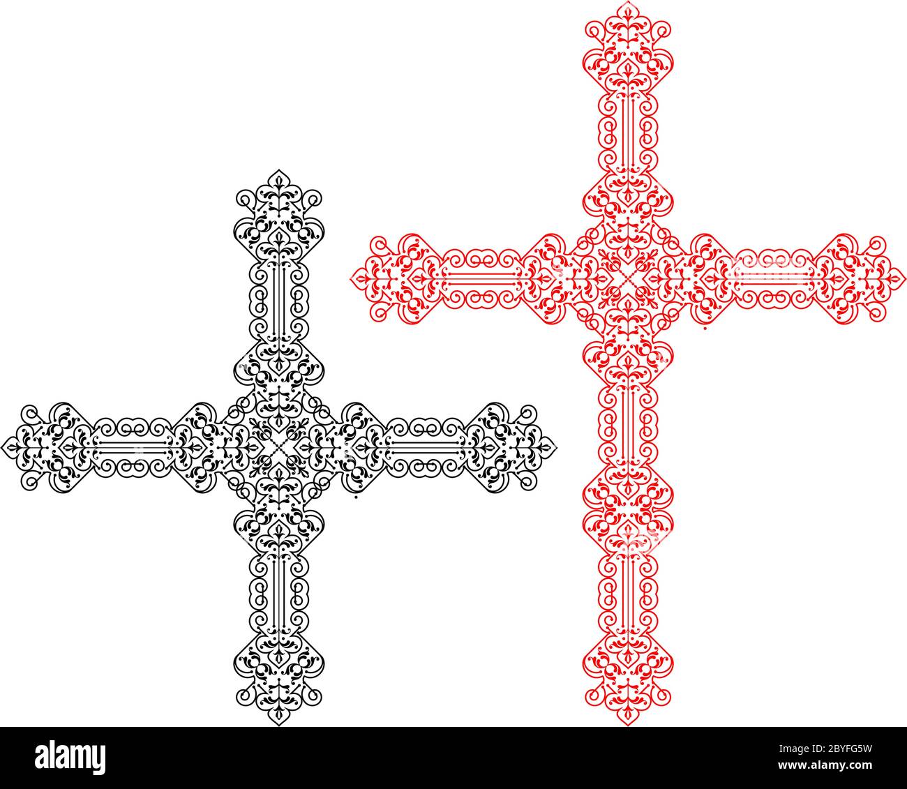 Christian Cross Design Vector Art Stock Vector Image & Art - Alamy