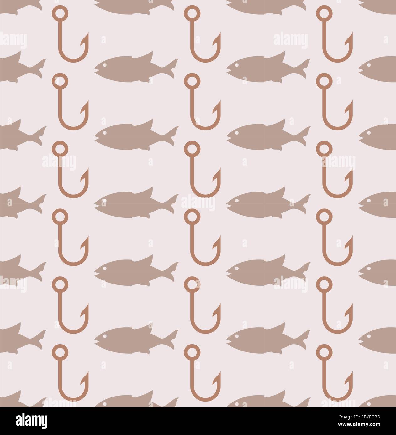 Simple fish outline clip art hi-res stock photography and images - Alamy