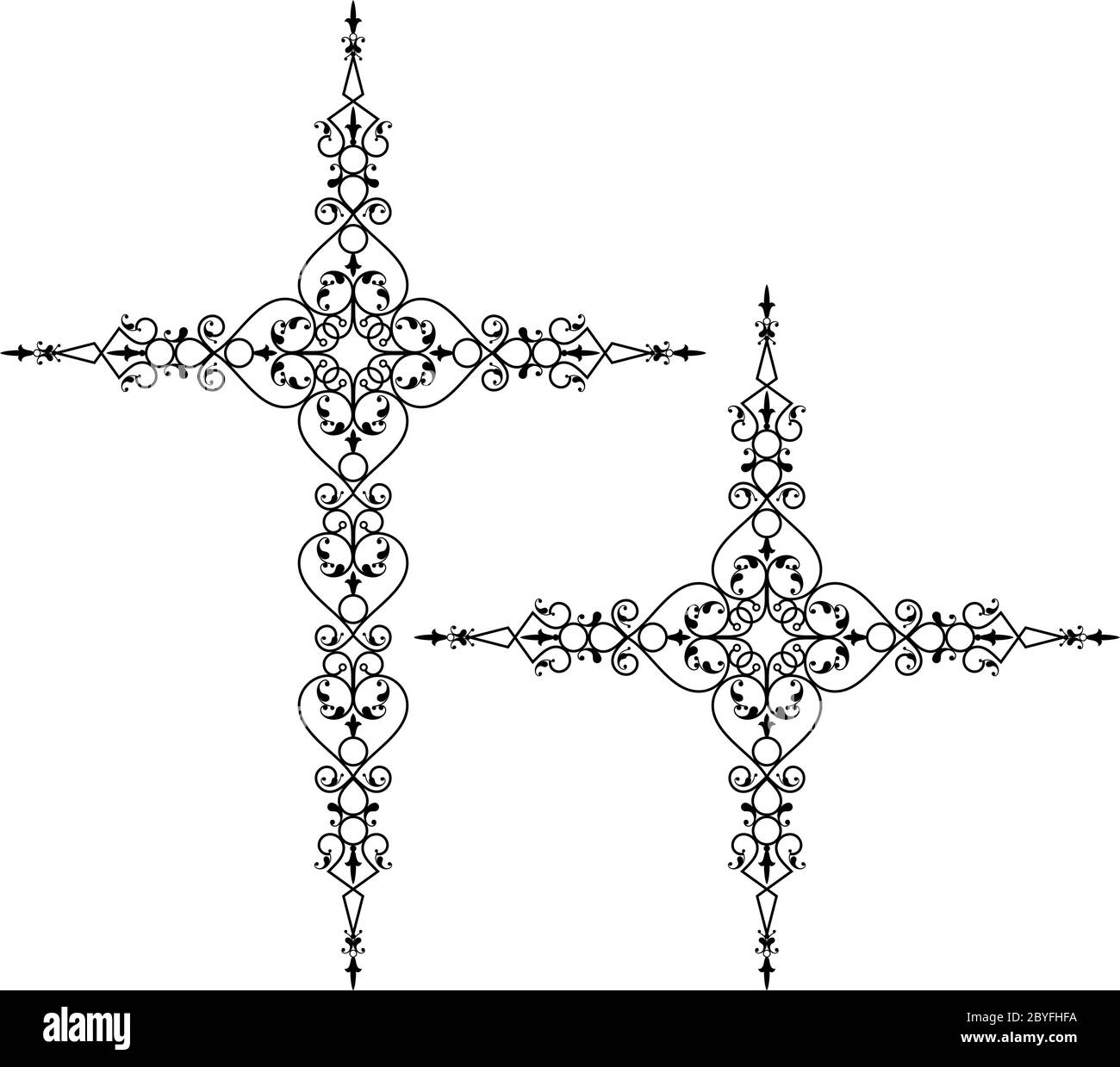 Christian Cross Design Vector Art Stock Vector Image & Art - Alamy