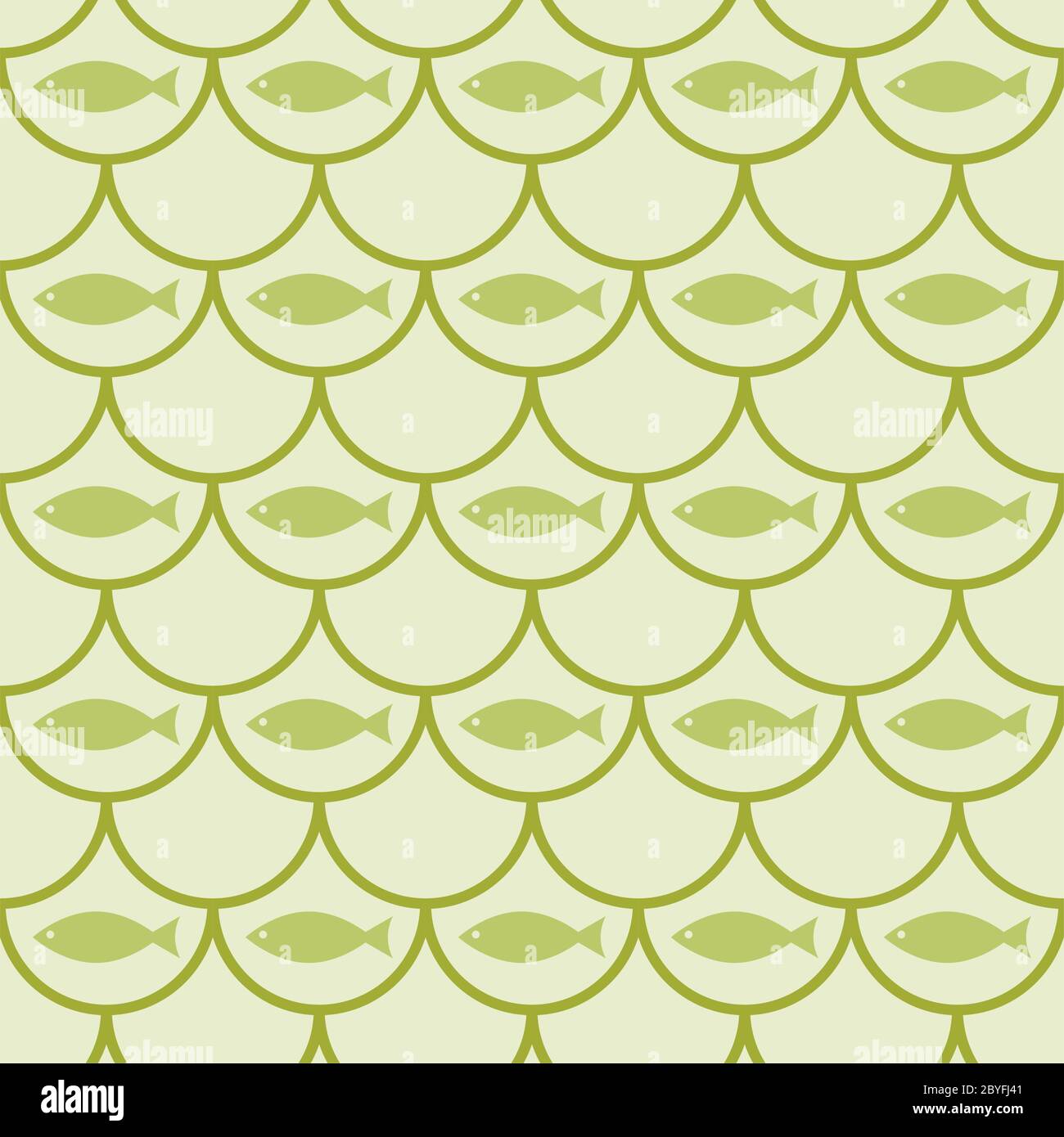 Fish Seamless Pattern Vector Illustration Stock Vector Image & Art - Alamy