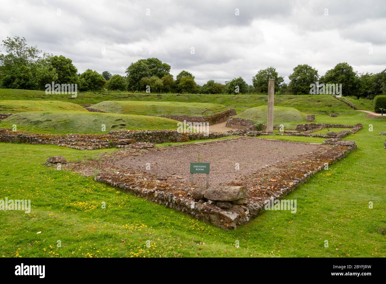 St albans roman ruins hi-res stock photography and images - Alamy