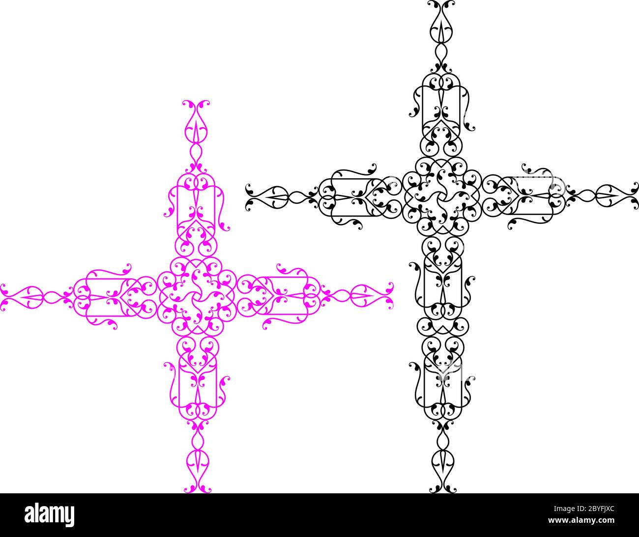 Christian Cross Design Vector Art Stock Vector Image & Art - Alamy