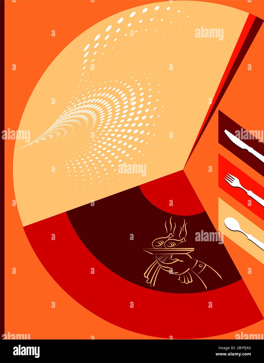 Menu Card Design Template Vector Illustration Stock Vector Image & Art ...