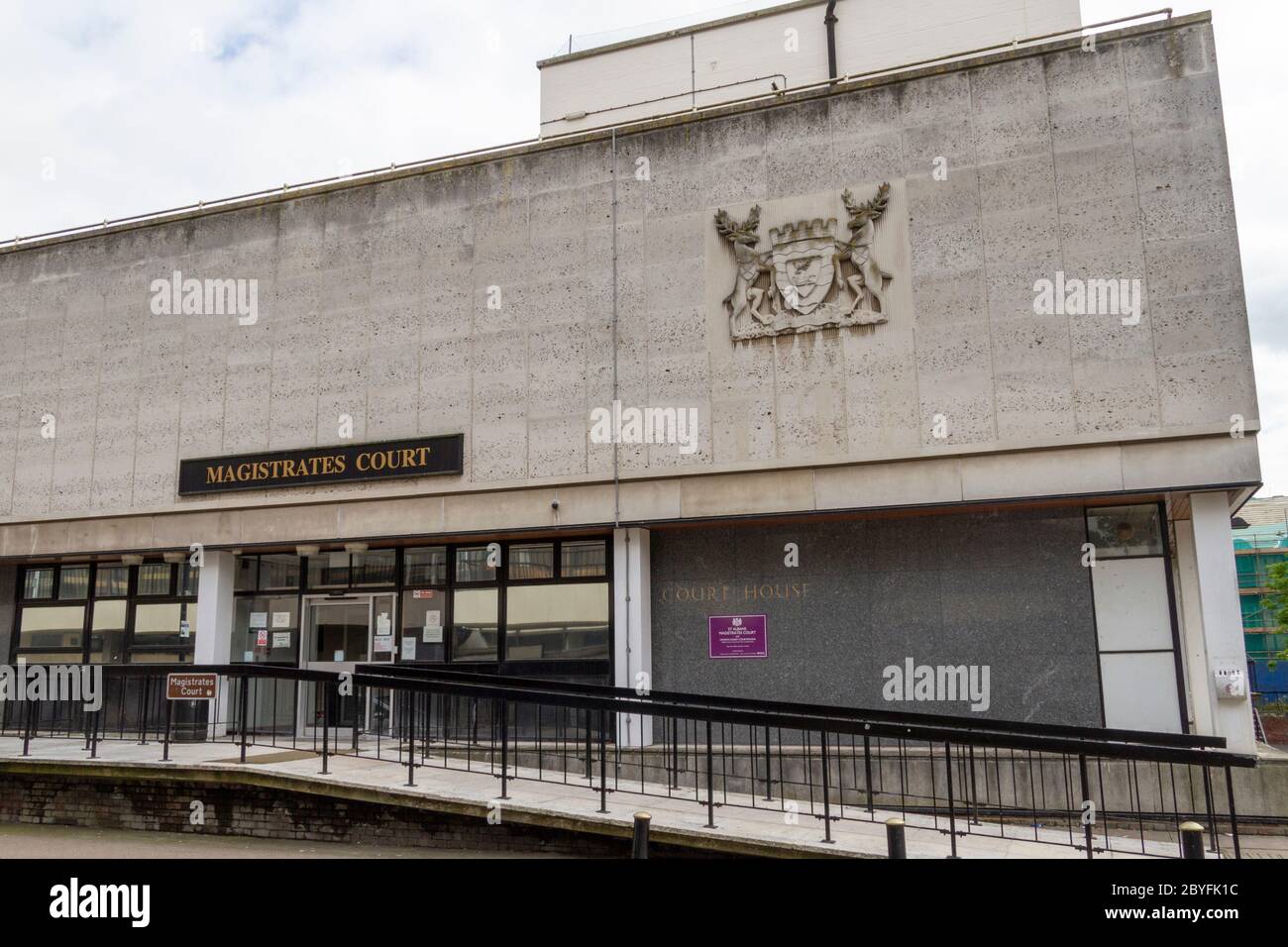 St Albans Magistrates' Court, St. Albans, Herts, UK Stock Photo - Alamy