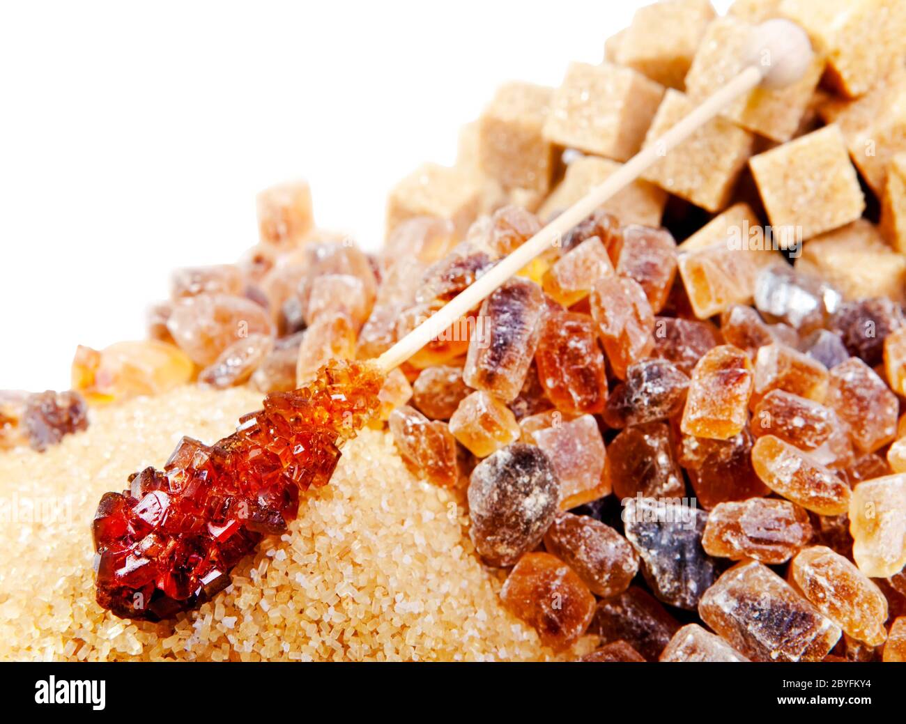 Granulated sugar, sugar not refined, sugar candy Stock Photo - Alamy
