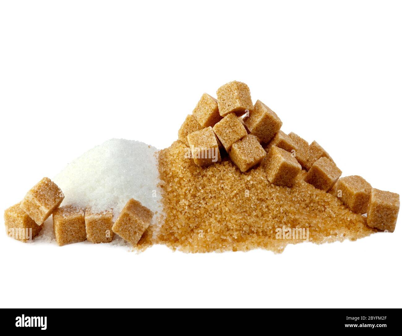 Granulated sugar, sugar not refined, sugar candy Stock Photo - Alamy