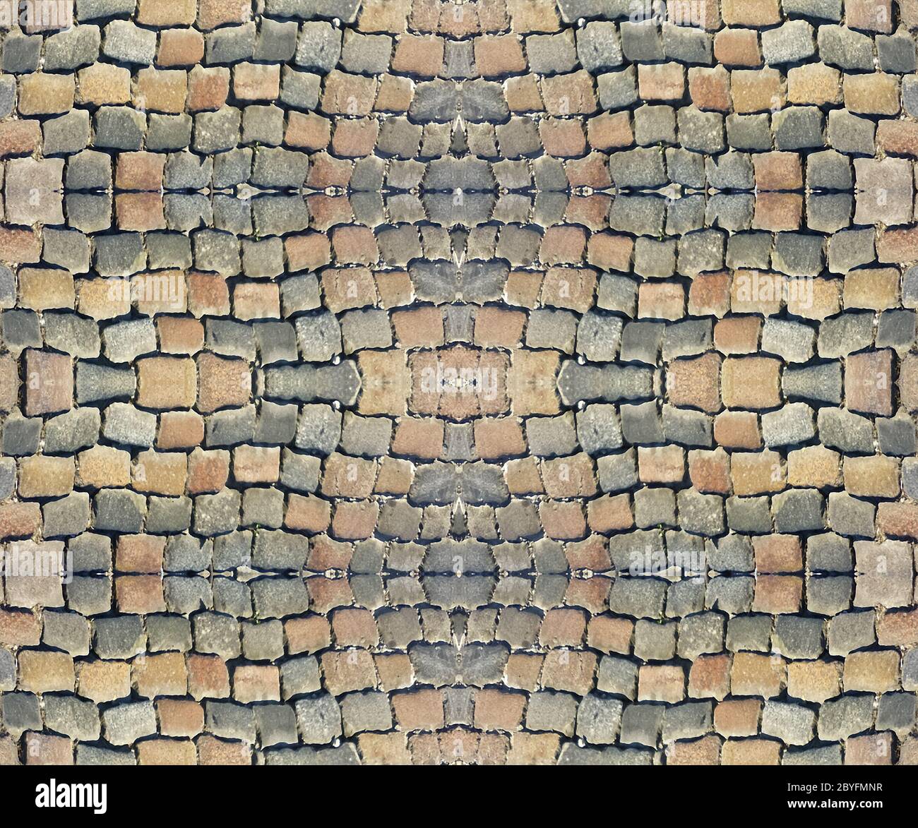 Circle Pattern Stone Block Paving High Resolution Stock Photography and ...