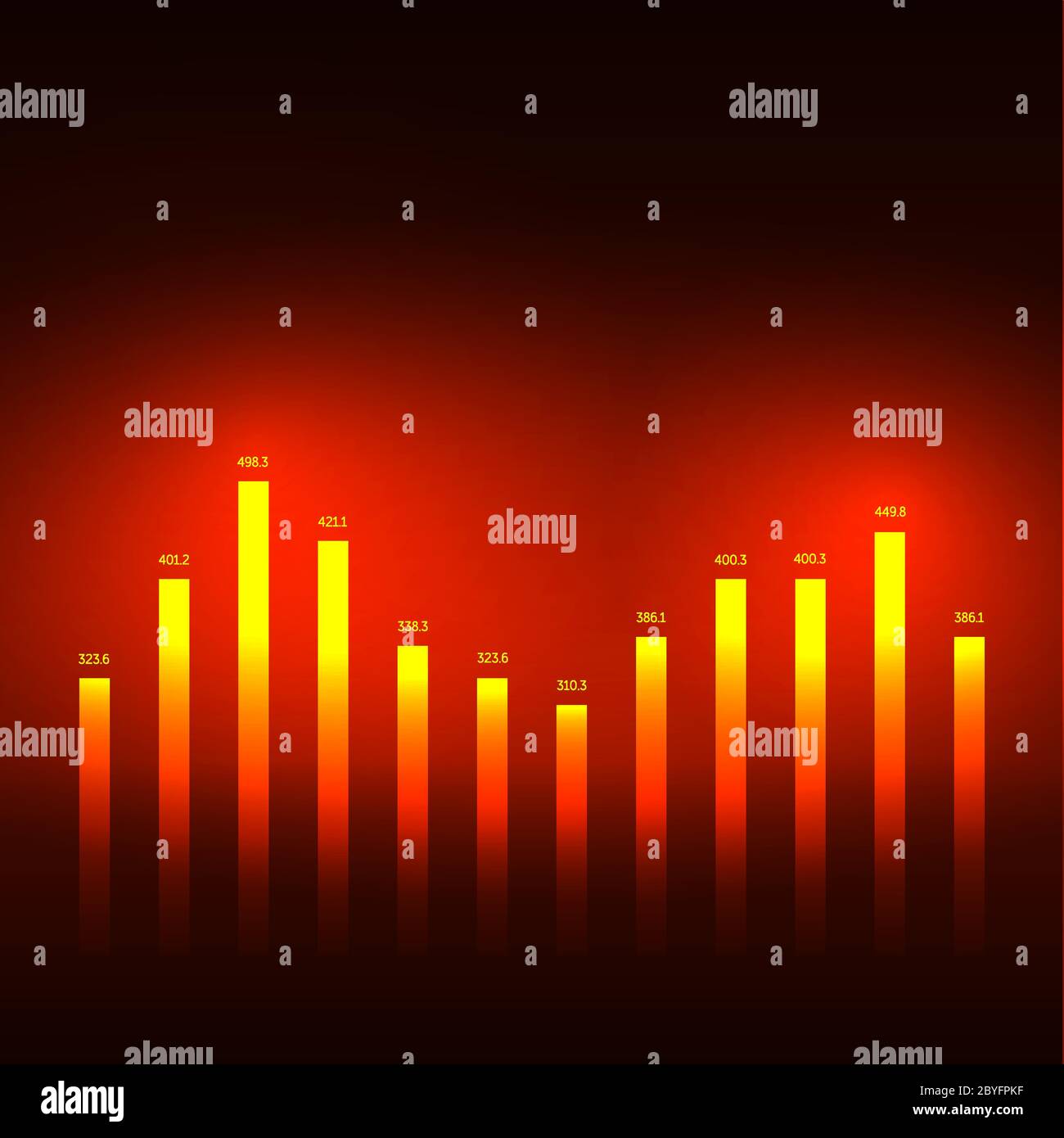 Progress bar. Futuristic design infographic elements, user inter Stock ...