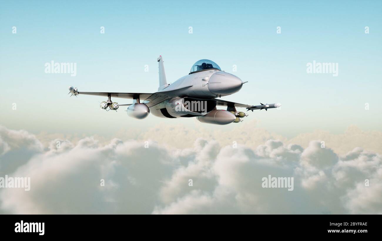 Fighter plane flying over military hi-res stock photography and images ...