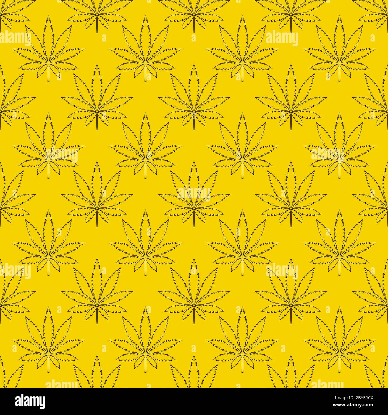 Sativa pattern Stock Vector Images - Alamy