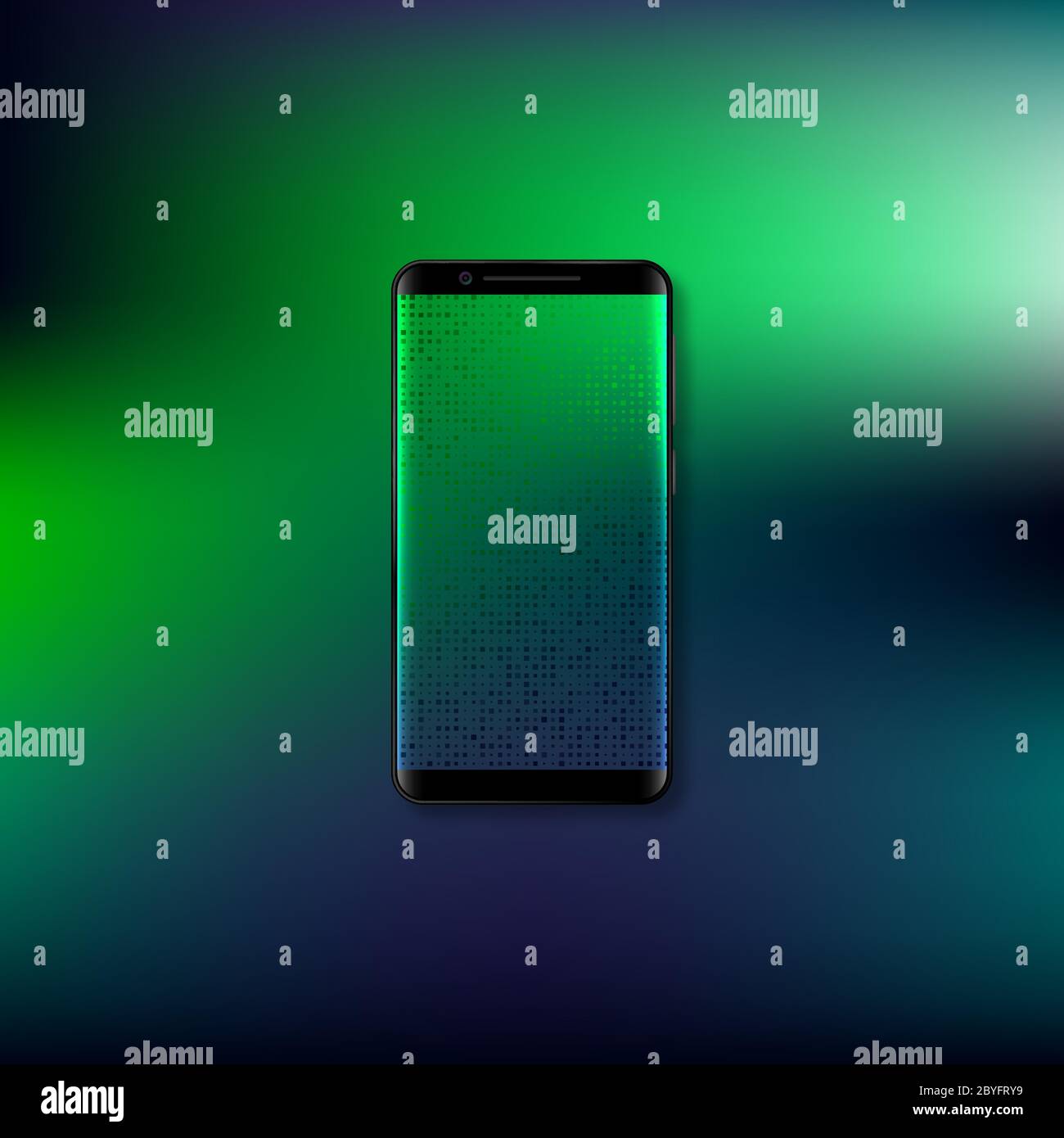 Realistic 3d mobile smartphone Stock Vector Image & Art - Alamy