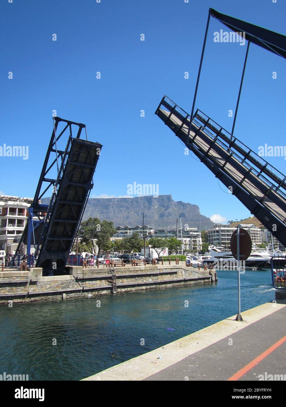 Bascule Bridge Cape Town Stock Photo - Alamy