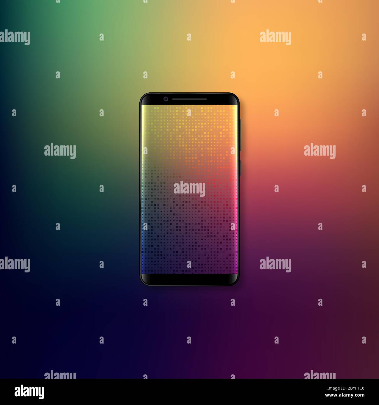 Realistic 3d mobile smartphone Stock Vector Image & Art - Alamy