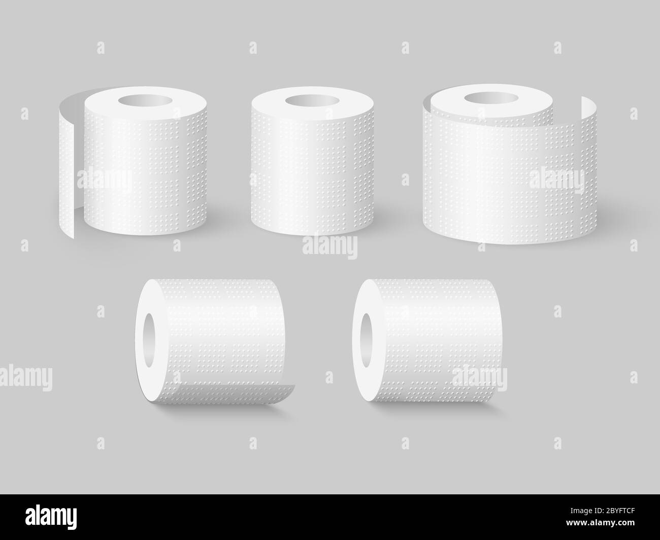 Toilet paper waste Stock Vector Images - Alamy
