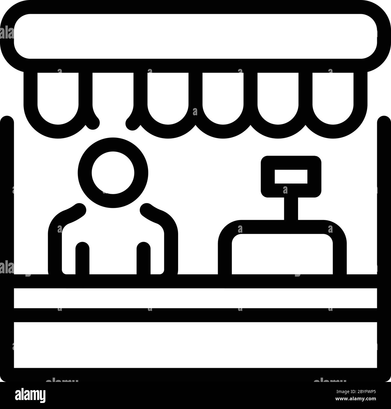 Shop assistant icon, outline style Stock Vector Image & Art - Alamy Shop assistant icon, outline style Stock Vector Image & Art - Alamy