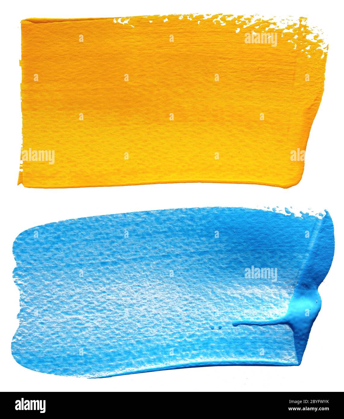 Abstract oil painting colourful Cut Out Stock Images & Pictures - Alamy