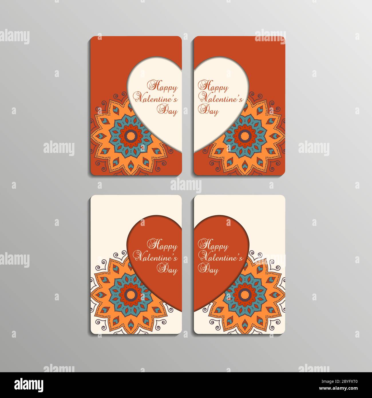 Mandala card hi-res stock photography and images - Alamy