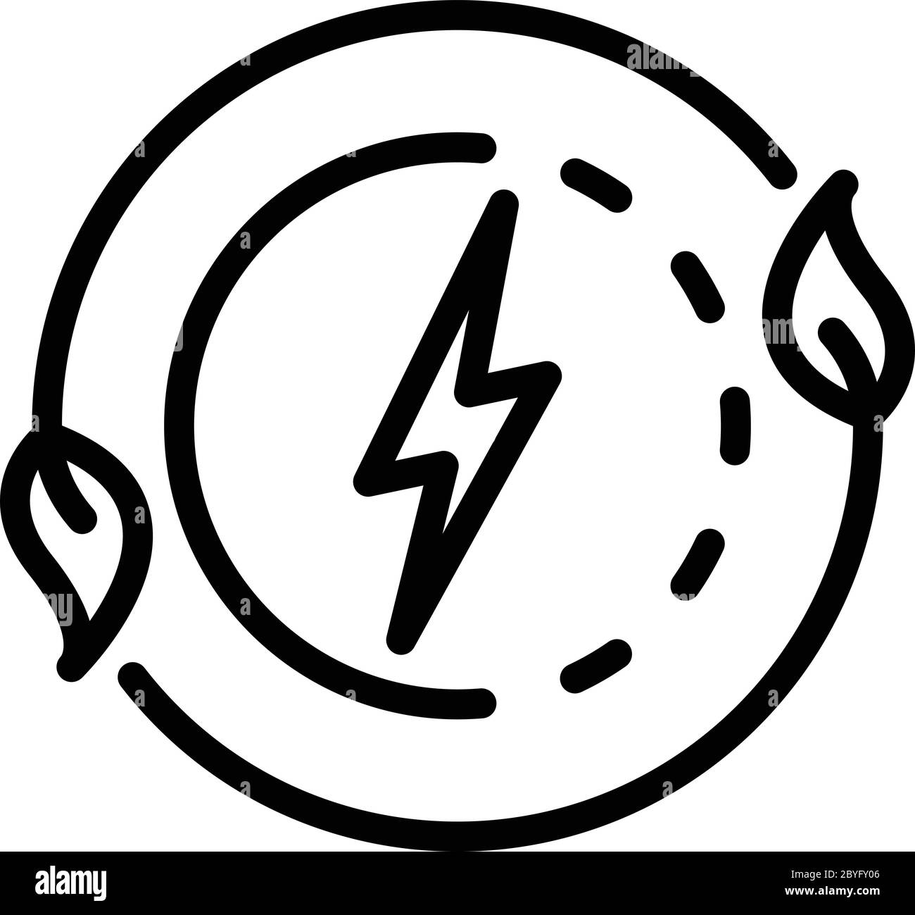 Bio energy process icon, outline style Stock Vector Image & Art - Alamy