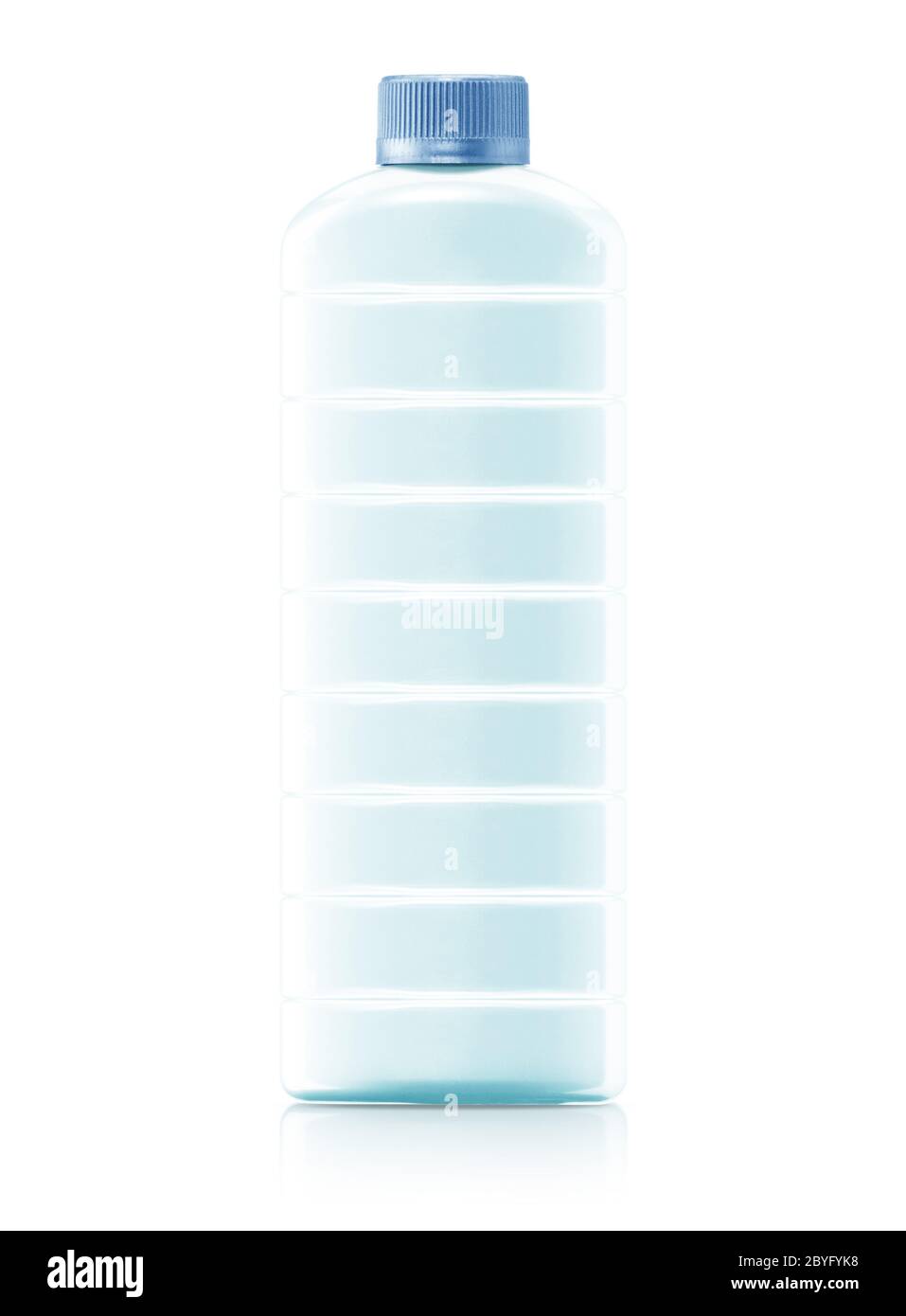 Blue Plastic Bottle Stock Photo - Alamy