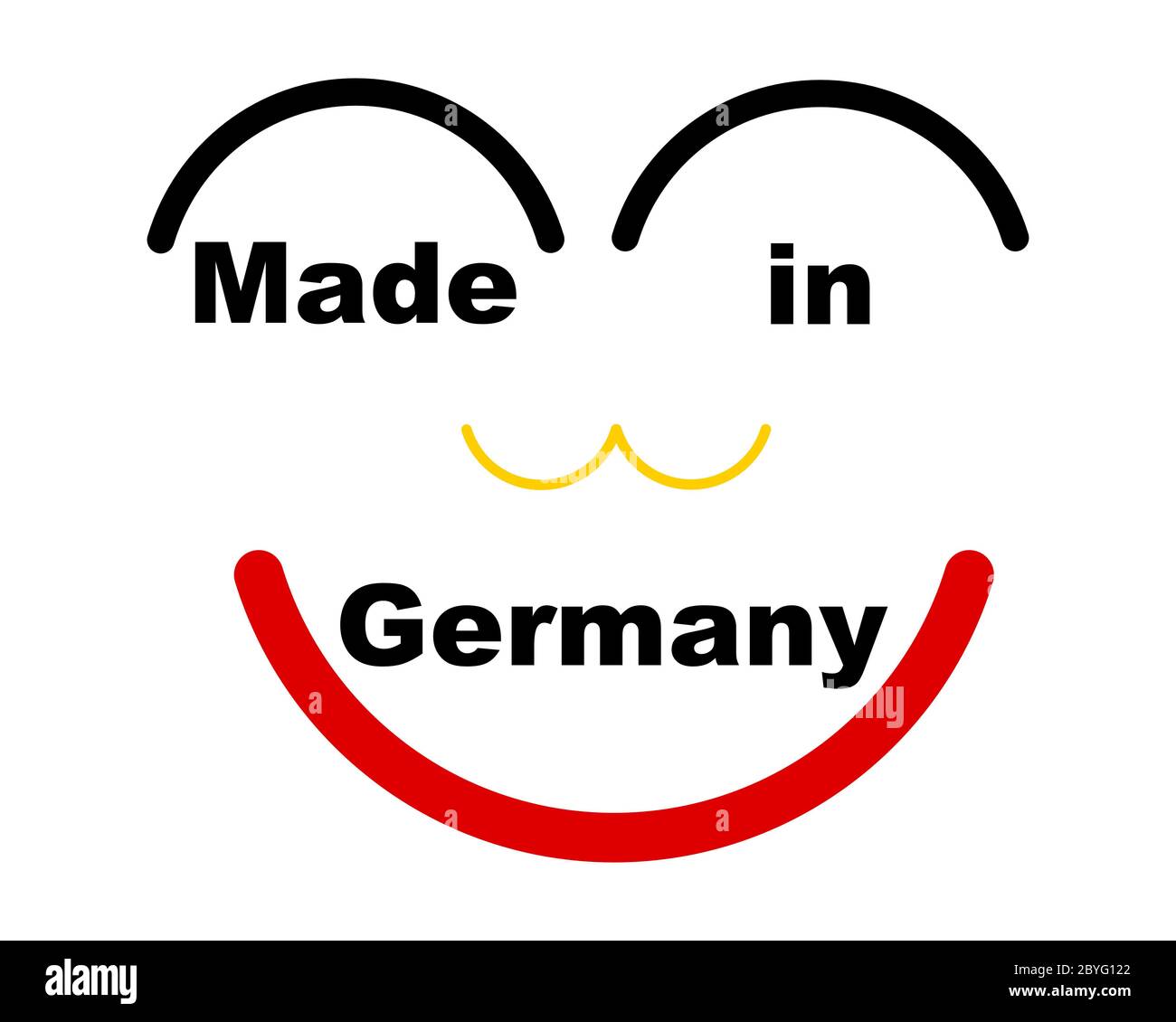 Quality seal made in Germany Stock Photo - Alamy