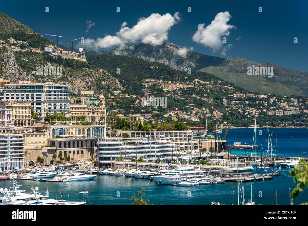 Aerial photography of monaco hi-res stock photography and images - Alamy