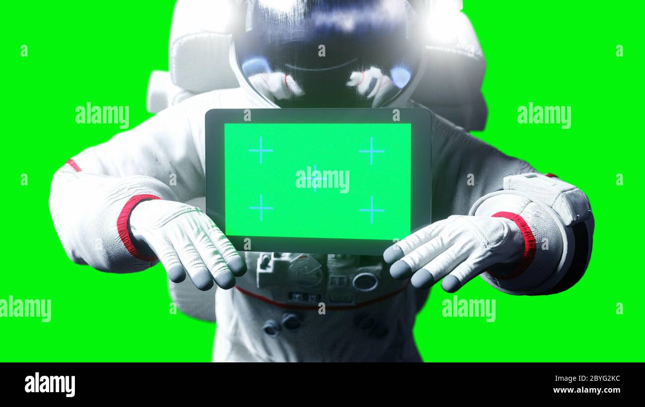 Greenscreen Astronaut Suit