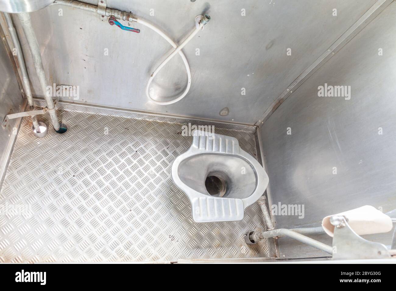 restroom inside railway asia Stock Photo - Alamy