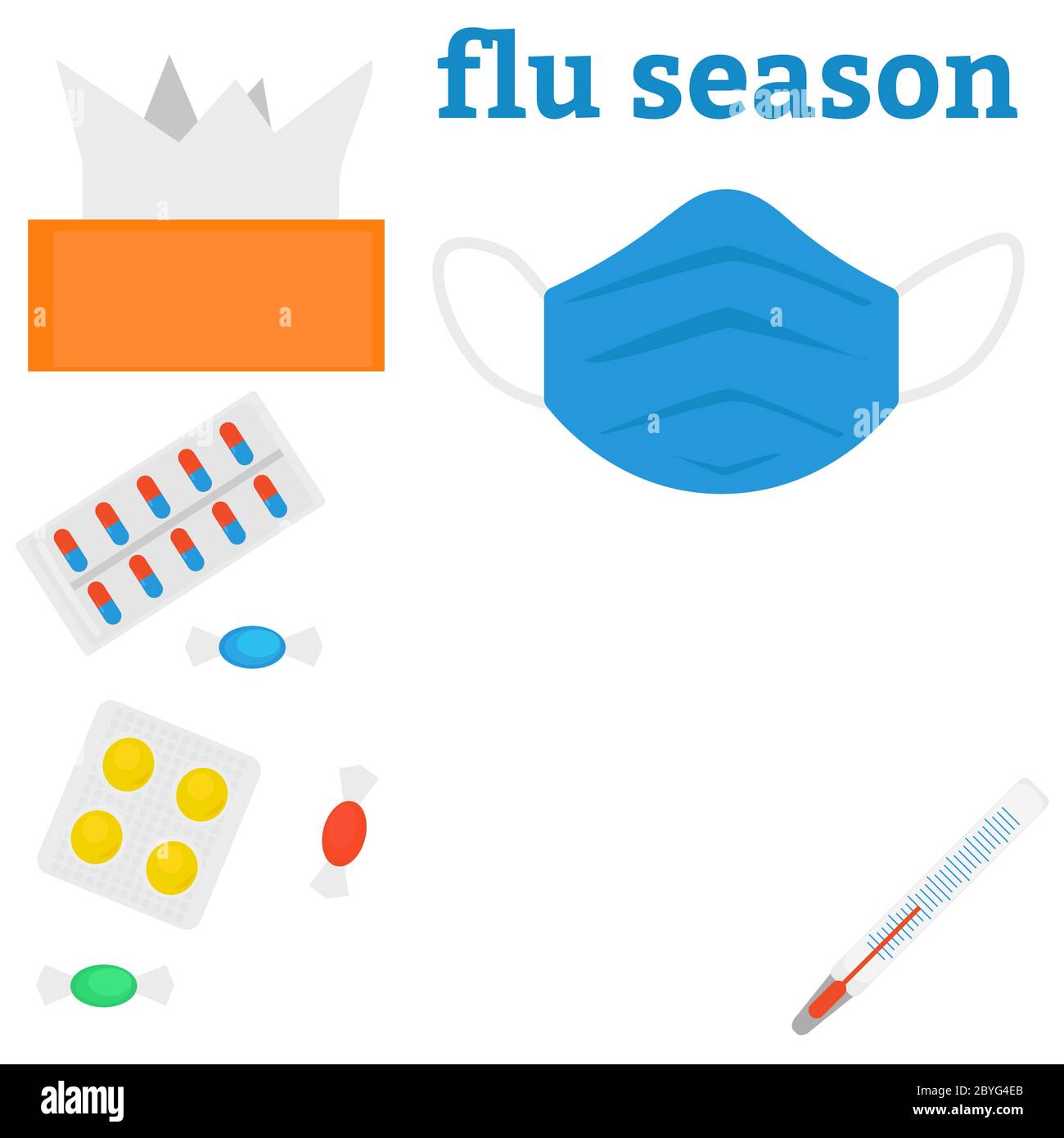 Cold flu cure winter Cut Out Stock Images & Pictures - Alamy