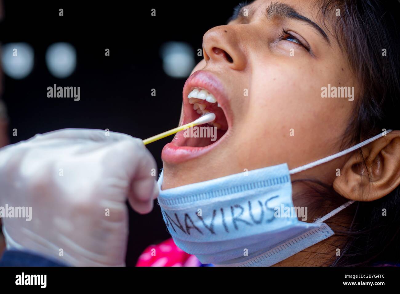 Skin swab test hi-res stock photography and images - Alamy