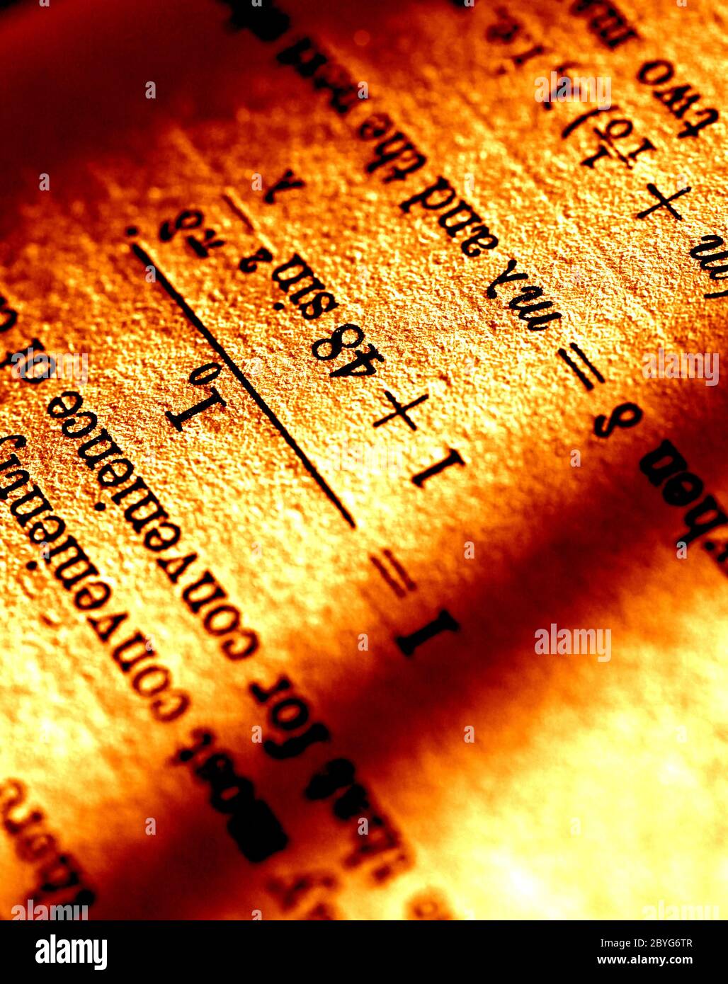 Mathematical background hi-res stock photography and images - Alamy