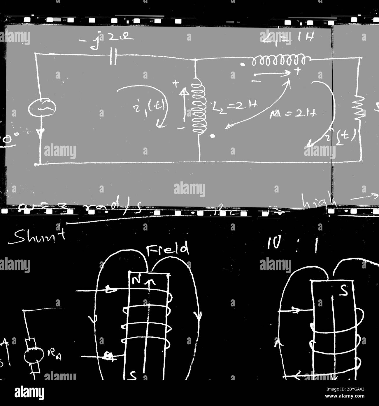 Mathematical Engineering Background Stock Photo - Alamy