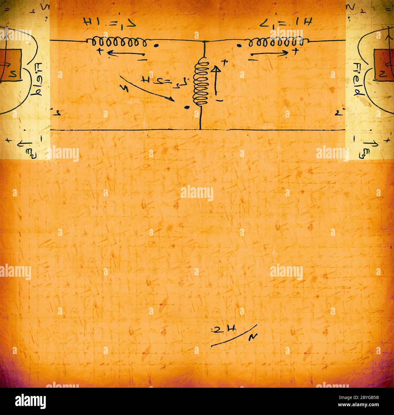 Mathematical Engineering Background Stock Photo - Alamy