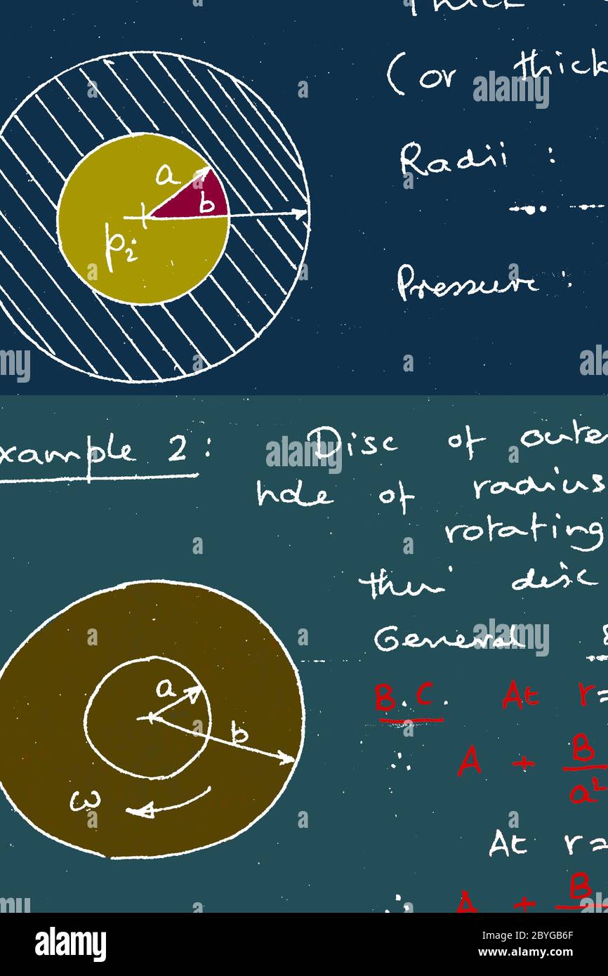 Mathematical Engineering Background Stock Photo - Alamy