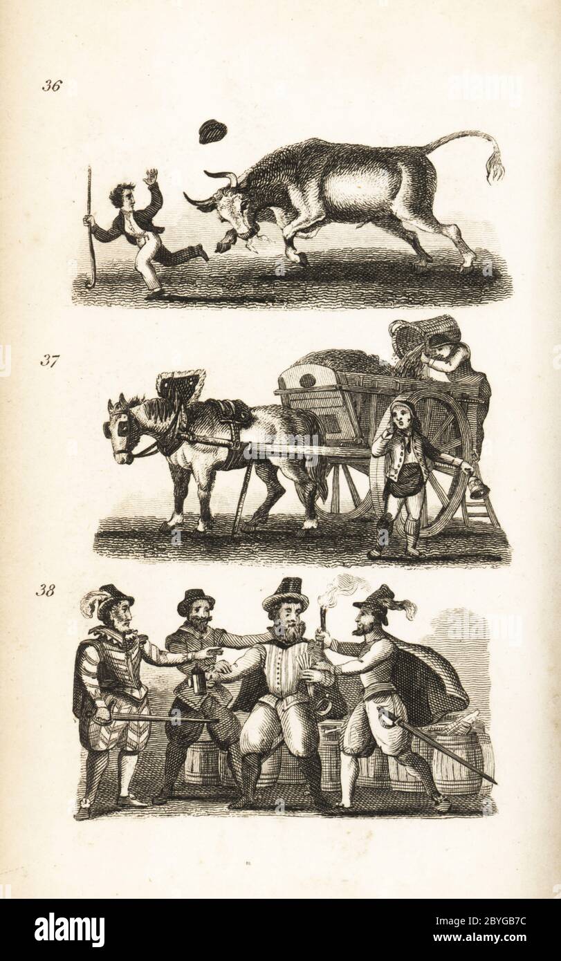 Gunpowder plot 1605 illustration hi-res stock photography and images ...