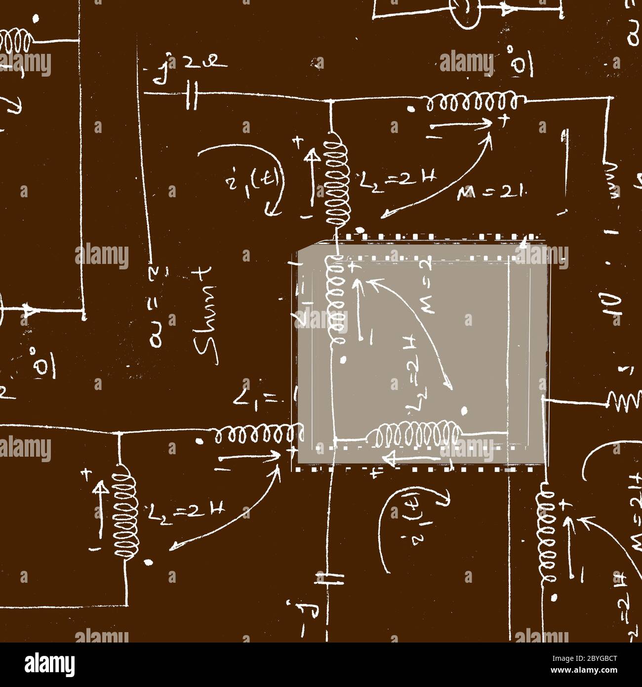 Mathematical Engineering Background Stock Photo - Alamy