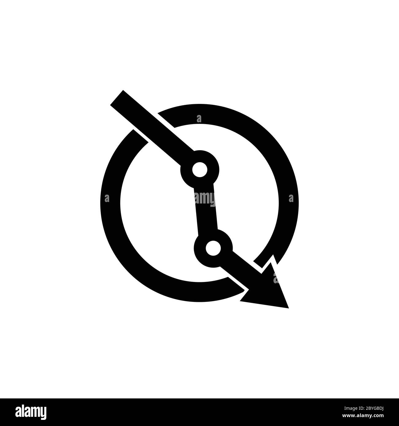 Fall economic logo symbol. Design vector illustration Stock Vector ...