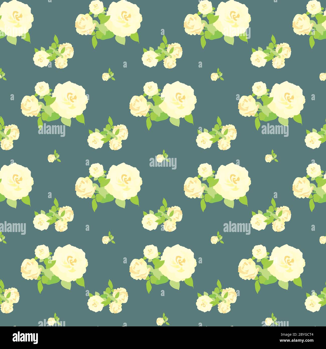Seamless rose pattern, floral background. Vintage flower design Stock ...