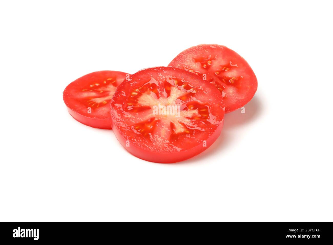 Tomato slices cutout hi-res stock photography and images - Alamy