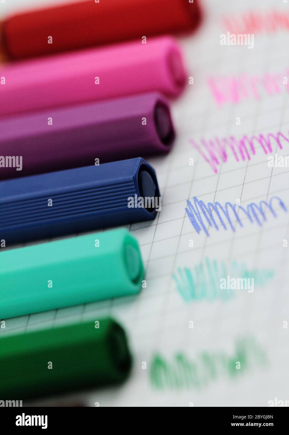 Rainbow color scheme hi-res stock photography and images - Alamy