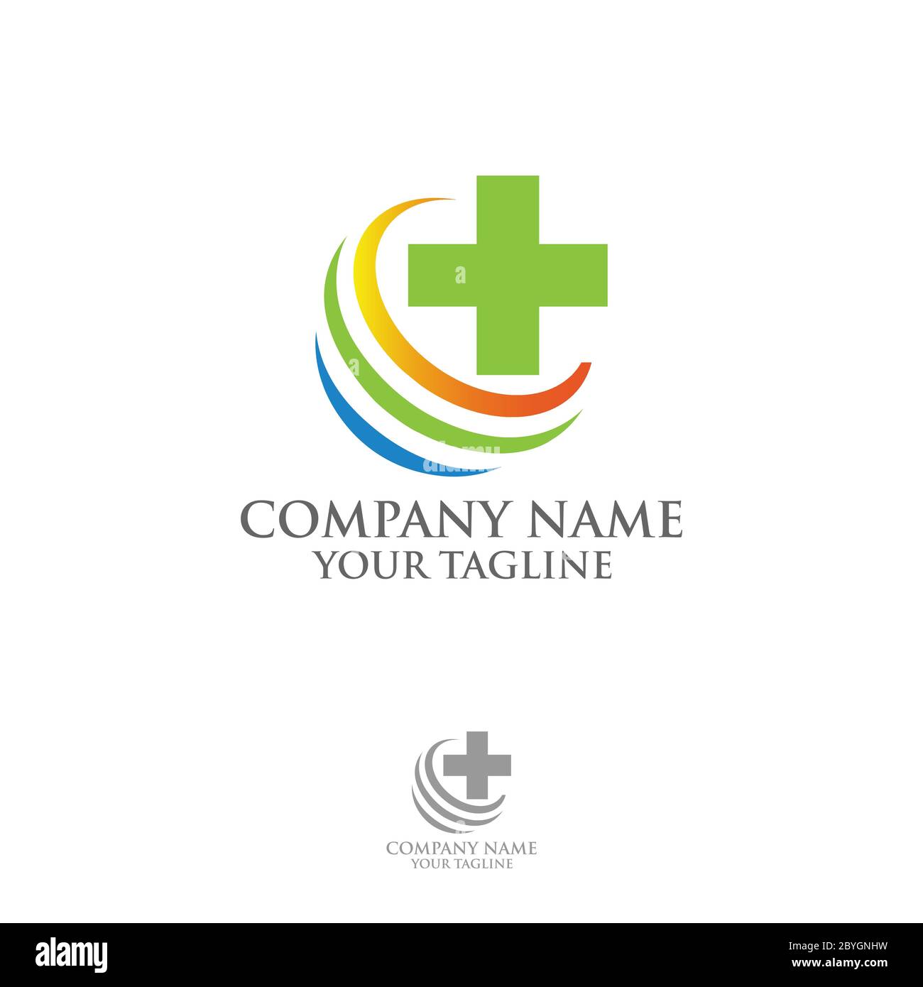 Health Shield Logo Health Protection With Shield Logo Design Vector