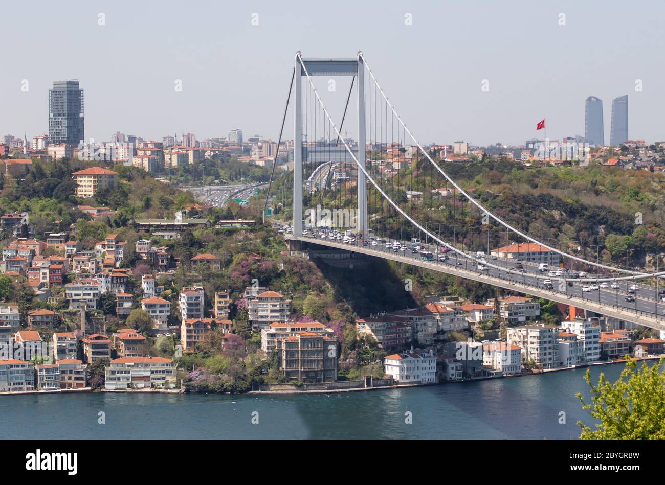 Istanbul, Turkey - completed in 1988 and one of the main landmarks in ...