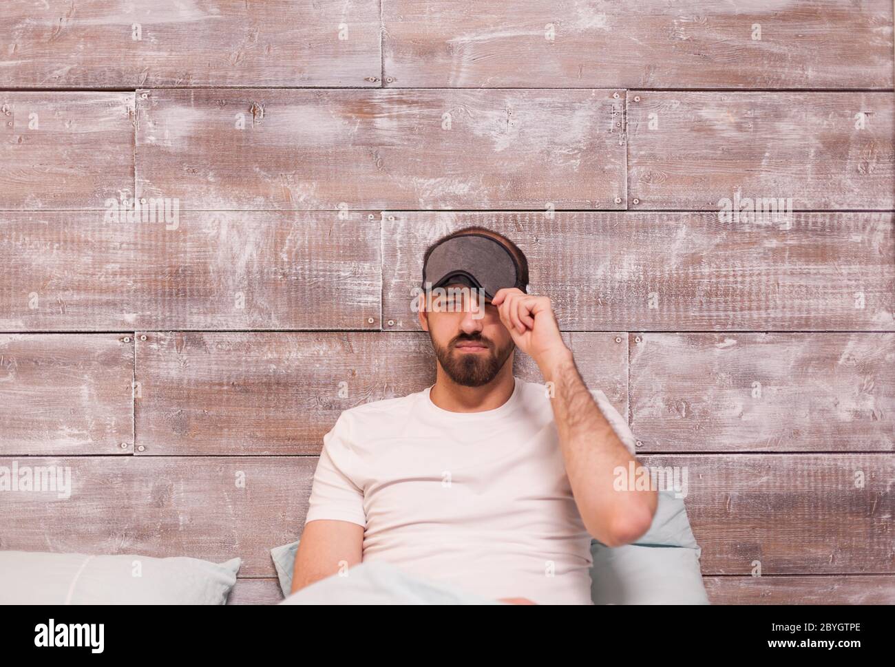 Sleepy man hi-res stock photography and images - Alamy