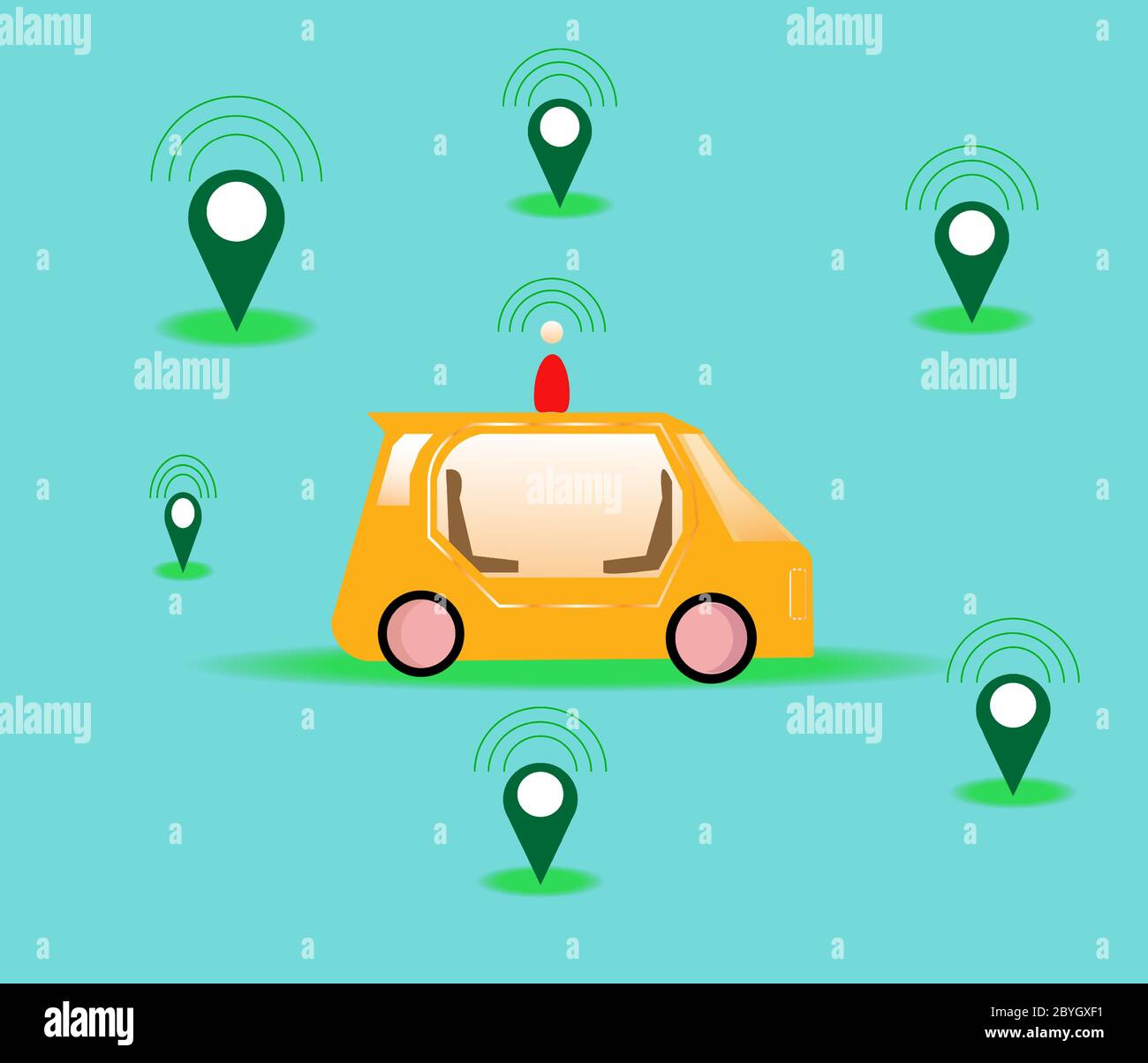 Future autonomous vehicle hi-res stock photography and images - Alamy