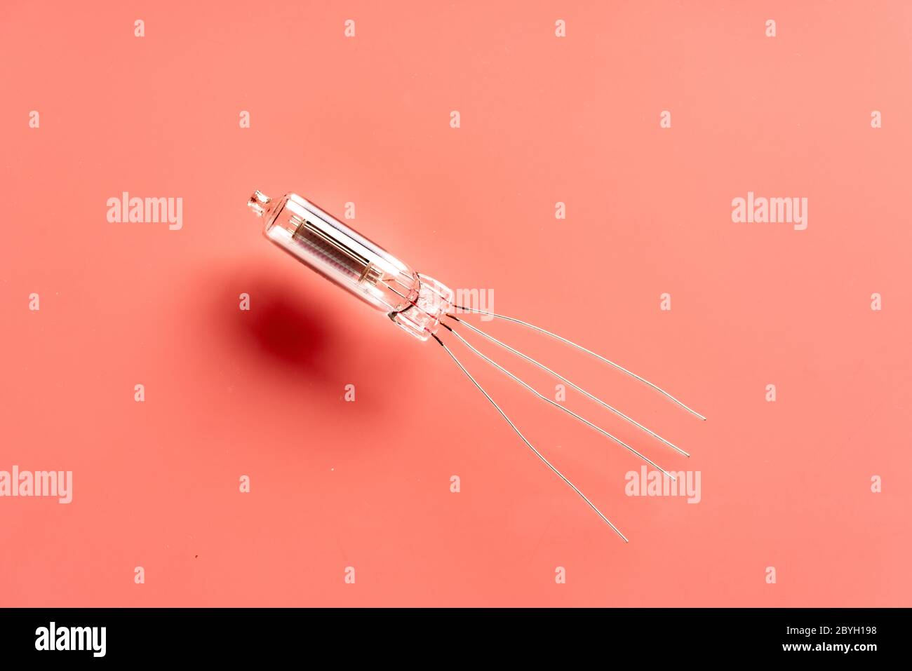 Vintage electronic radio tubes Stock Photo - Alamy