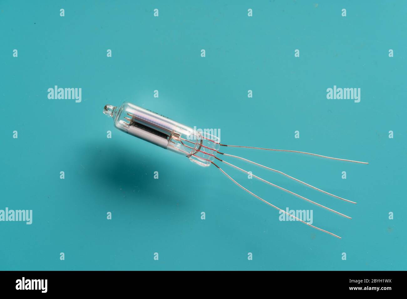Vintage electronic radio tubes Stock Photo - Alamy