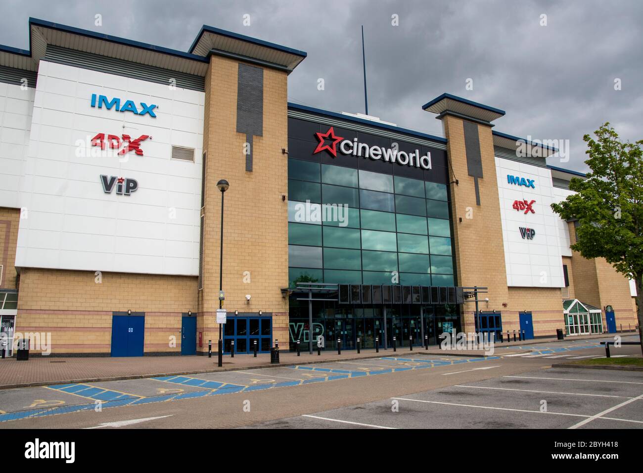 Sheffield UK – May 13 2020: IMAX Cineworld cinema closed during the ...